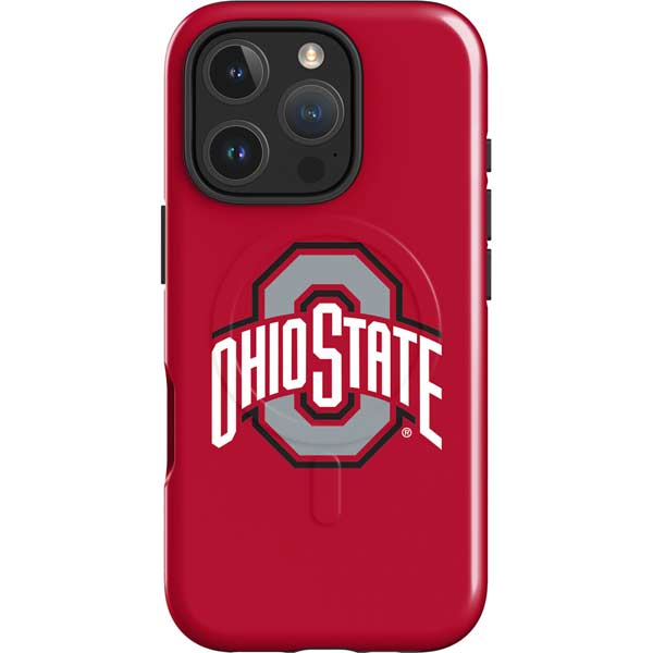 Ohio State University Buckeyes Red Logo Apple iPhone 16 Pro Max Magsafe ...