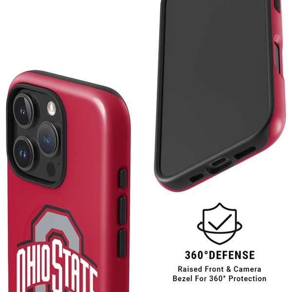 Ohio State University Buckeyes Red Logo Apple iPhone 16 Pro Max Magsafe ...
