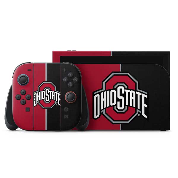 OSU Ohio State Buckeyes Split Nintendo Switch 2 (2025) with Joy-Con ...