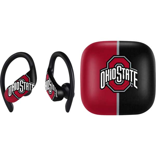 Ohio State University OSU Buckeyes Split PowerBeats Pro Skin – Skinit