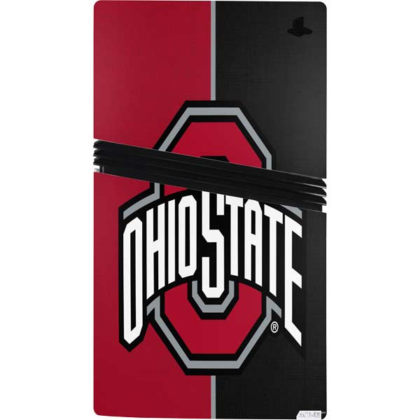 Ohio State University OSU Buckeyes Split PS5 Pro Console & Controller ...
