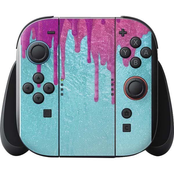 Paint Splatter Purple Nintendo Switch 2 (2025) with Joy-Con Skin | Skinit