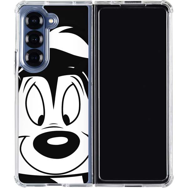 Pepe Le Pew Galaxy Z Fold7 Clear Case | Skinit