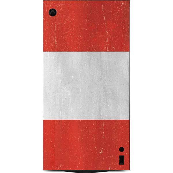 Peru Flag Distressed Skin for the 2024 XBox Series X Digital Edition ...