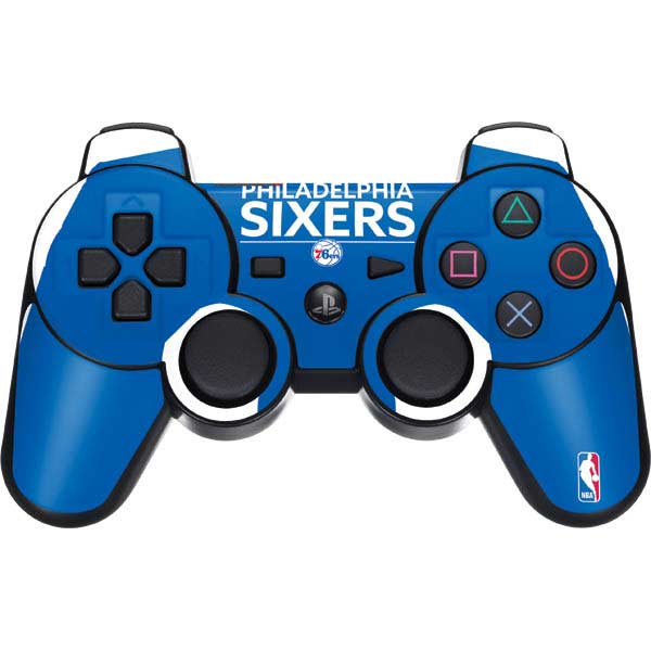 Philadelphia 76ers Standard - Blue PS3 Dual Shock wireless controller ...