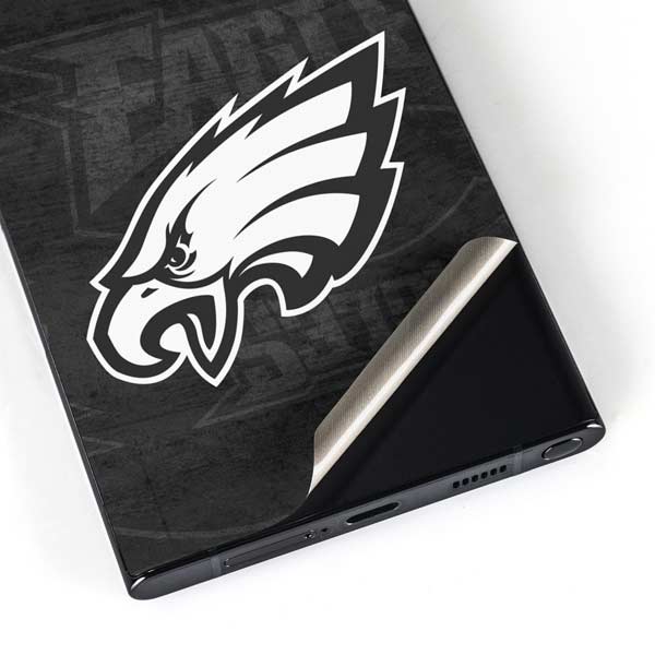 Galaxy S25 Ultra NFL Philadelphia Eagles Black & White Skin | Skinit