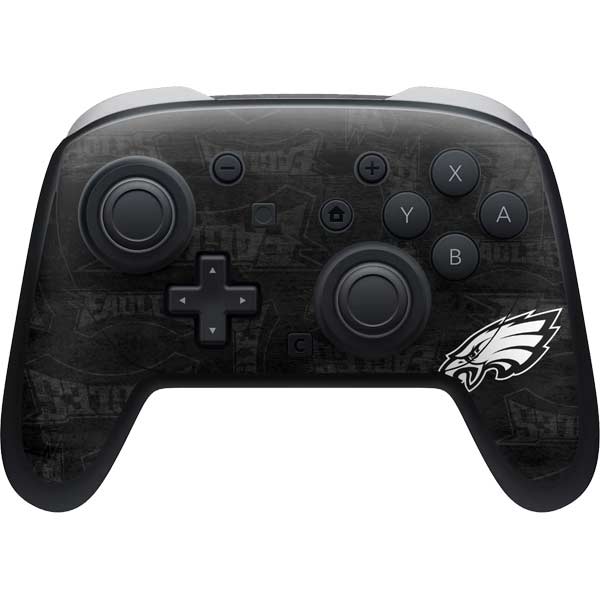 NFL Philadelphia Eagles Black & White Nintendo Switch 2 (2025) Pro ...