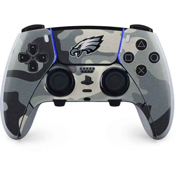 Philadelphia Eagles Camo PS5 DualSense Edge Pro Controller Skin – Skinit