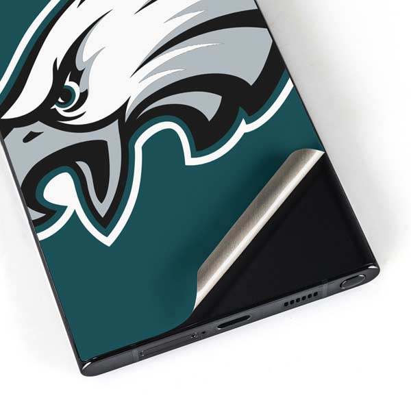 Galaxy S25 Ultra NFL Philadelphia Eagles Large Logo Skin | Skinit