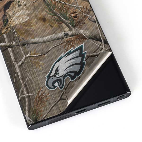 Galaxy S25 Ultra NFL Philadelphia Eagles Realtree AP Camo Skin | Skinit