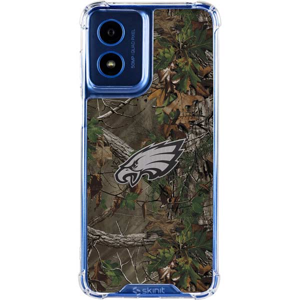 NFL Philadelphia Eagles Realtree Xtra Green Camo Moto G 5G Clear Case ...