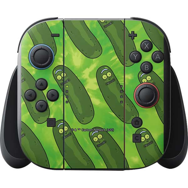 Pickle Rick Pattern Nintendo Switch 2 (2025) with Joy-Con Skin | Skinit