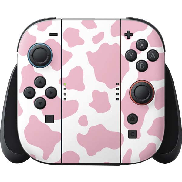 Pink Cow Print Nintendo Switch 2 (2025) Joy-Con Controller Skin | Skinit