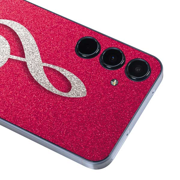 Pink Glitter Music Note Galaxy A55 5G Skin| Phone Skins – Skinit