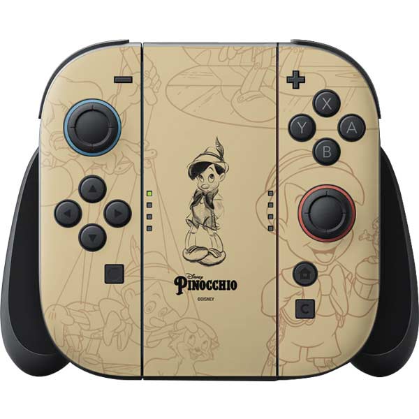 Disney Pinocchio Sketches Portrait Nintendo Switch 2 (2025) Joy-Con ...