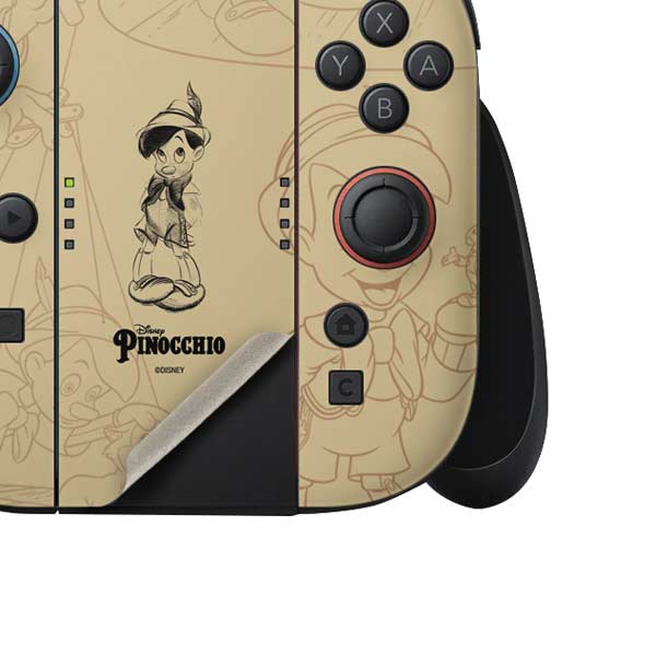 Disney Pinocchio Sketches Portrait Nintendo Switch 2 (2025) Joy-Con ...