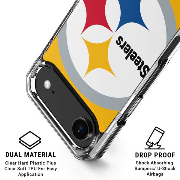 NFL Pittsburgh Steelers Large Logo iPhone 17 Air MagSafe Case | Skinit