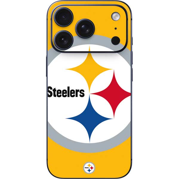 iPhone 17 Pro NFL Pittsburgh Steelers Large Logo Skin | Decals | Wraps ...