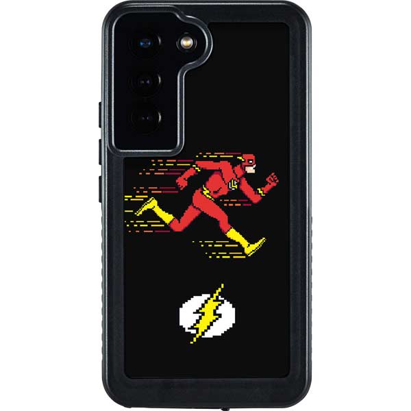 DC Comics The Flash Pixelated Running Pose Galaxy S24 Case | Waterproof ...