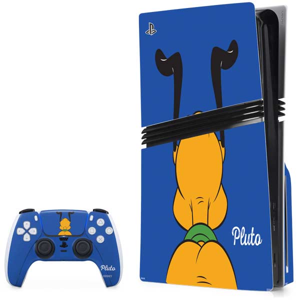 Disney Friends Pluto Backwards PS5 Pro Console & Controller with Disk ...