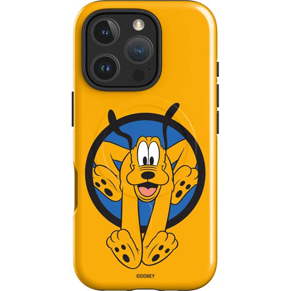Disney Friends Pluto Apple iPhone 16 Pro Magsafe Impact Case | Maximum ...