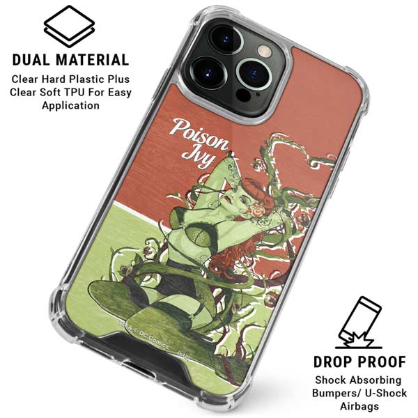 DC Comics Bombshells Poison Ivy iPhone 16 Pro Clear Case | Clear Phone ...