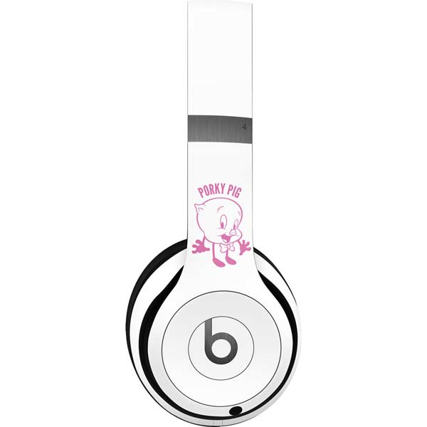 Looney Tunes Porky Pig Big Head Beats Solo 4 On-Ear Wireless Headphones ...