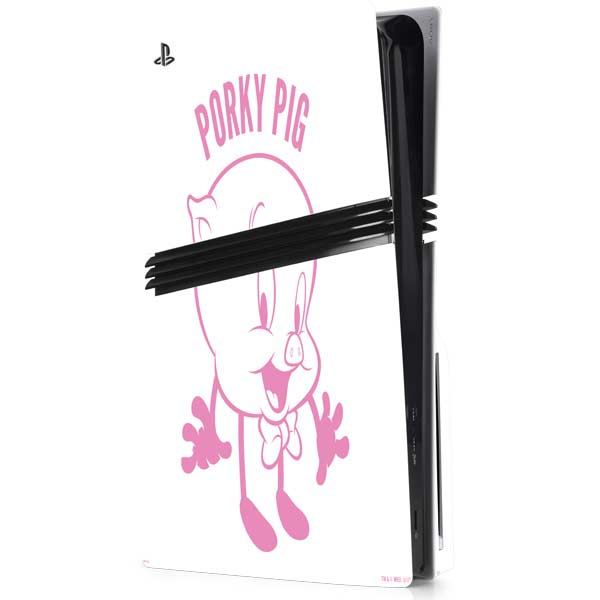 PlayStation PS5 Skins | Skinit Looney Tunes Porky Pig Big Head Skins