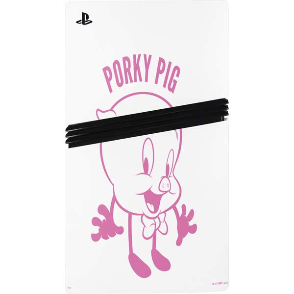Looney Tunes Porky Pig Big Head Skin for PS5 Pro Console with Disk ...