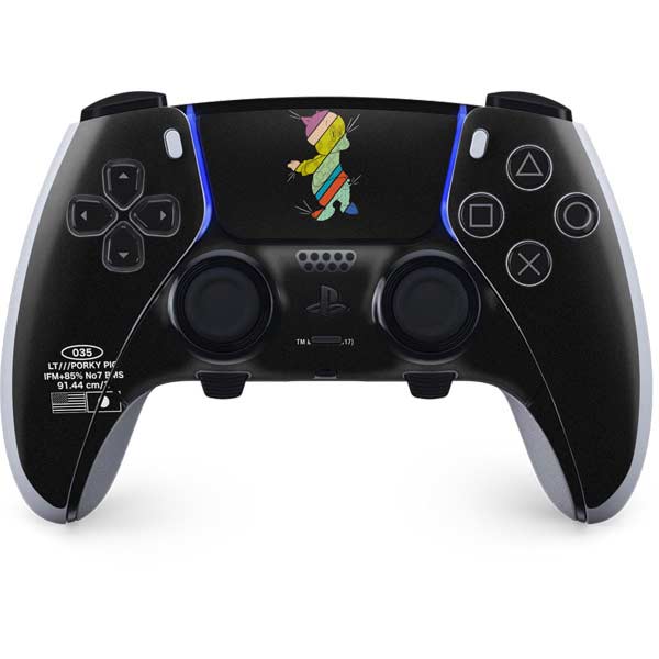 Porky Pig Sliced Juxtapose PS5 DualSense Edge Pro Controller Skin – Skinit