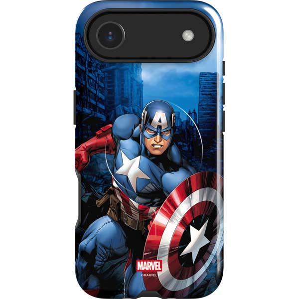 Marvel Captain America Portrait Apple iPhone 17 Air Magsafe Impact Case ...