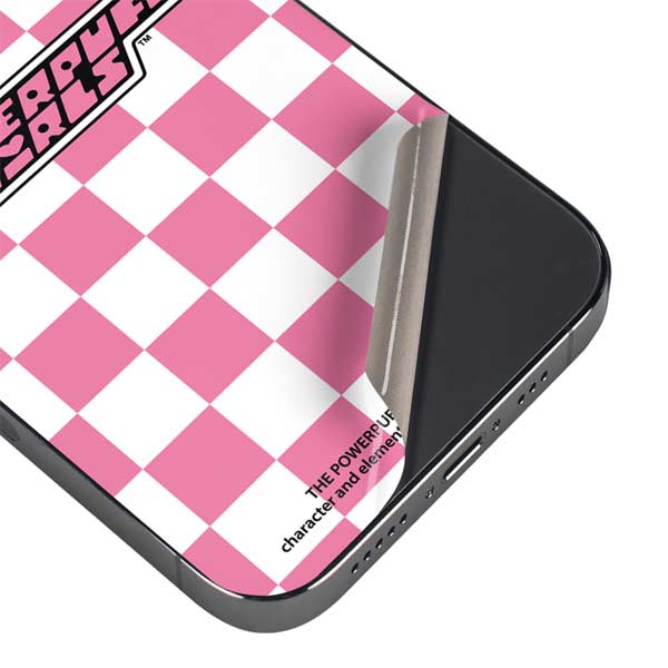 iPhone 16 Pro Max Cartoon Network Powerpuff Girls Checkered Skin ...
