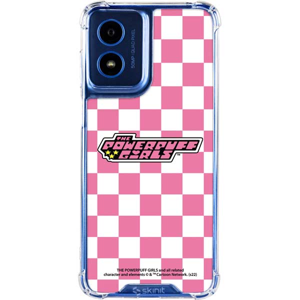 Cartoon Network Powerpuff Girls Checkered Moto G 5G Clear Case ...