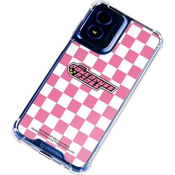 Cartoon Network Powerpuff Girls Checkered Moto G 5G Clear Case ...