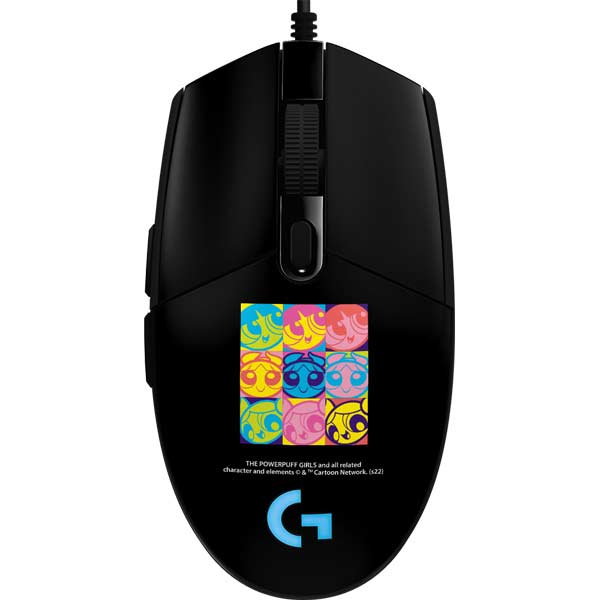 Powerpuff Girls Neon G203 Prodigy RGB Wired Gaming Mouse Skin – Skinit