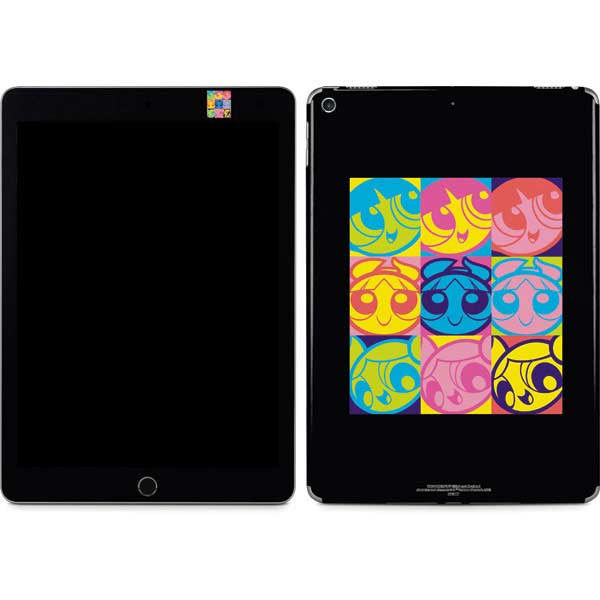 Cartoon Network Powerpuff Girls Neon iPad Skins | Customizable Designs ...