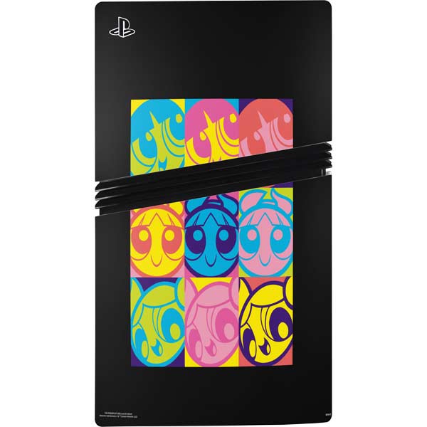 Cartoon Network Powerpuff Girls Neon PS5 Pro Console & Controller with ...