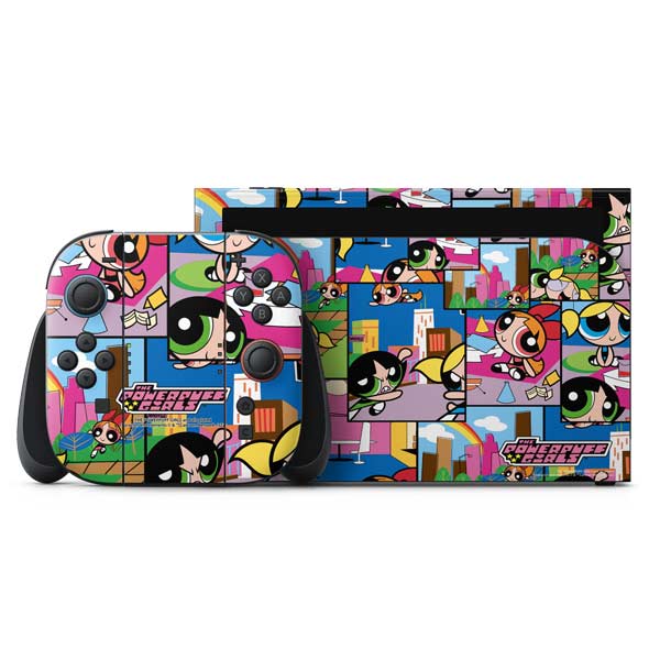 Powerpuff Girls Patches Nintendo Switch 2 (2025) with Joy-Con Skin | Skinit