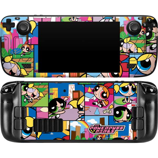 Powerpuff Girls Patches Steam Deck Handheld Gaming Computer Skin – Skinit