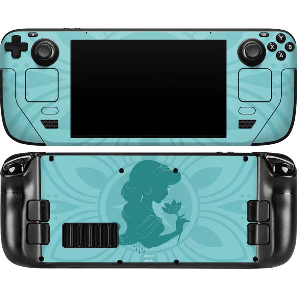 Disney Aladdin Princess Jasmine Silhouette Flower Steam Deck Handheld ...