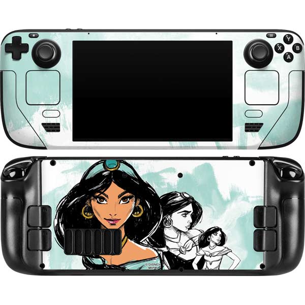 Disney Princess Jasmine Sketch Steam Deck Handheld Gaming Computer OLED ...