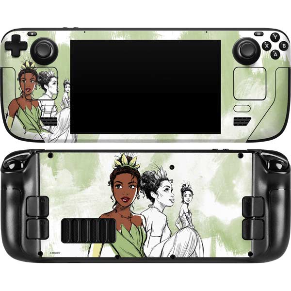 Princess Tiana Sketch Steam Deck Handheld Gaming Computer Skin – Skinit