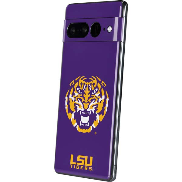 Purple LSU Tiger Mascot Google Pixel 7 Pro Skin | Decals | Wraps | Skinit