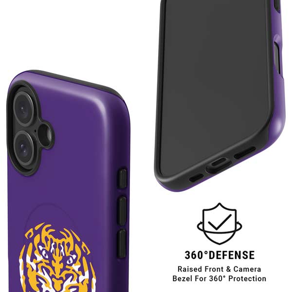 LSU Purple Tiger Mascot Apple iPhone 17 Magsafe Impact Case | Maximum ...