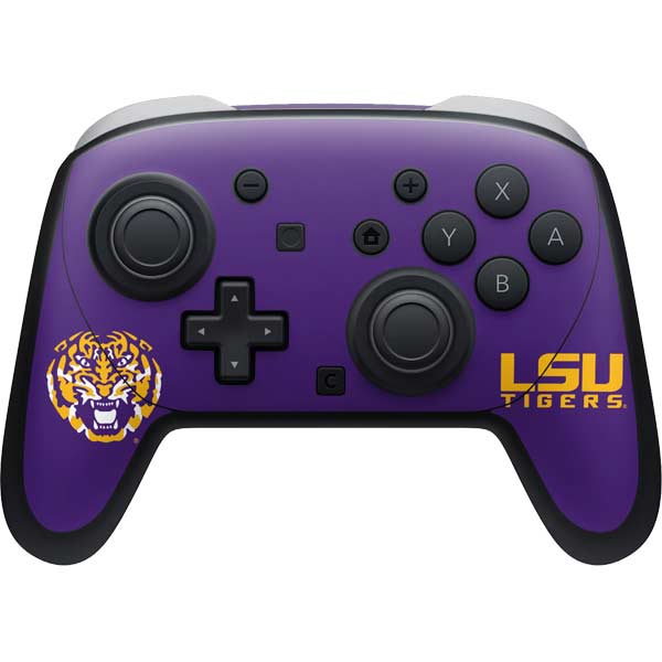 LSU Purple Tiger Mascot Nintendo Switch 2 (2025) Pro Controller Skin ...