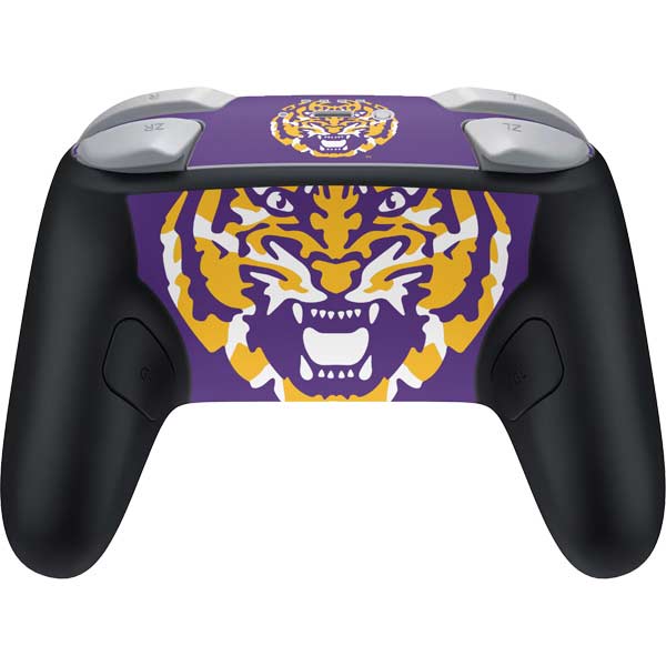 LSU Purple Tiger Mascot Nintendo Switch 2 (2025) Pro Controller Skin ...