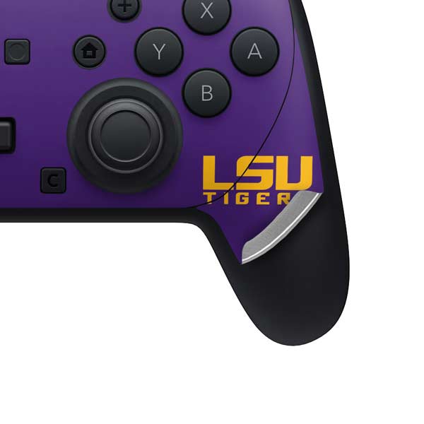 LSU Purple Tiger Mascot Nintendo Switch 2 (2025) Pro Controller Skin ...