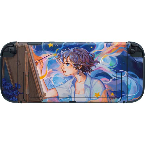 Rainbow Anime Artist Painter Nintendo Switch 2 (2025) with Joy-Con Skin ...
