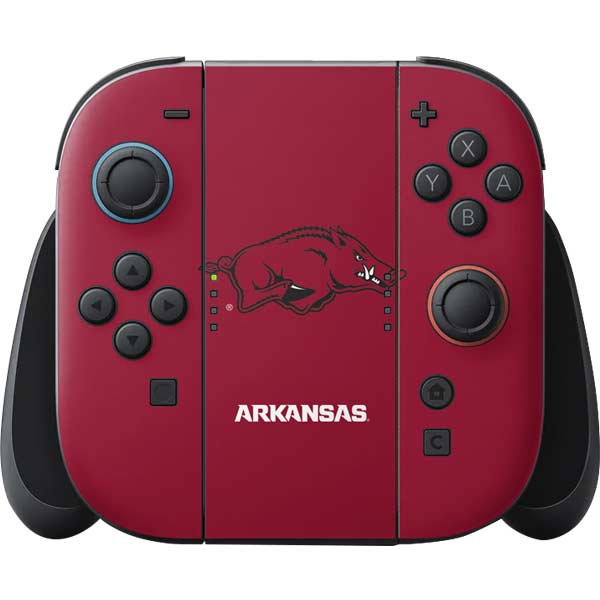 University of Arkansas-Fayetteville Razorbacks Red Logo Nintendo Switch ...