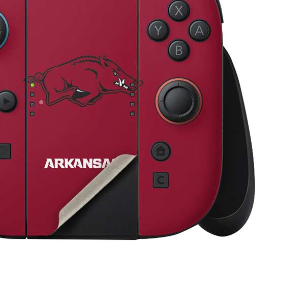 University of Arkansas-Fayetteville Razorbacks Red Logo Nintendo Switch ...